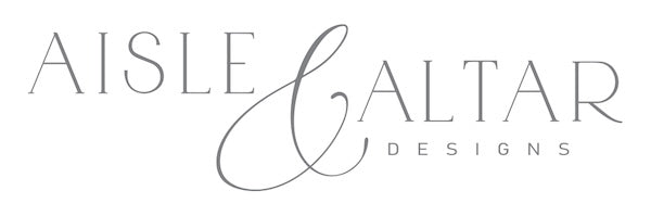 Aisle & Altar Designs